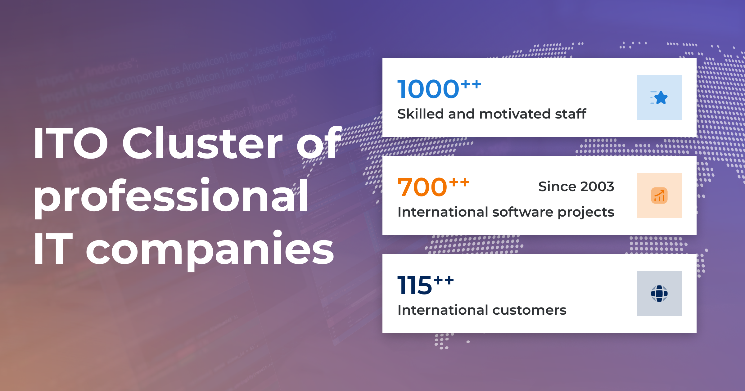 ITO Cluster of professional IT companies
